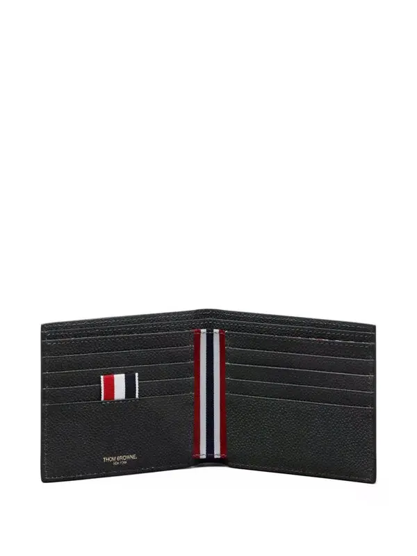 Thom Browne Grained Bi-fold Wallet - Black