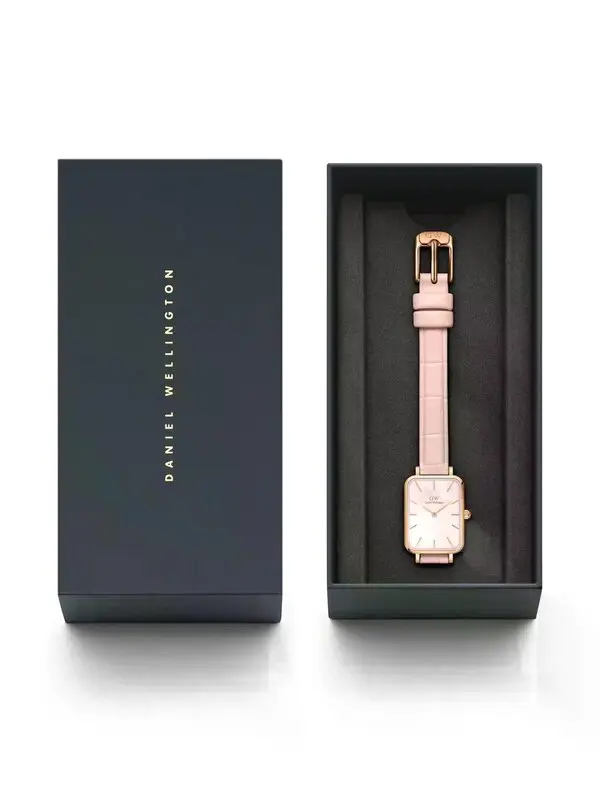 DANIEL WELLINGTON Quadro Pressed Rouge - Pink