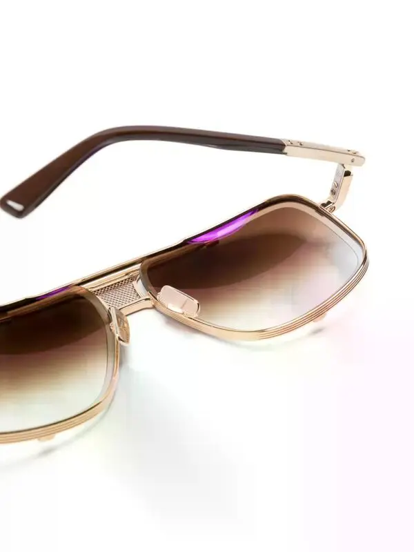 Dita Mach Five Pilot-frame Sunglasses