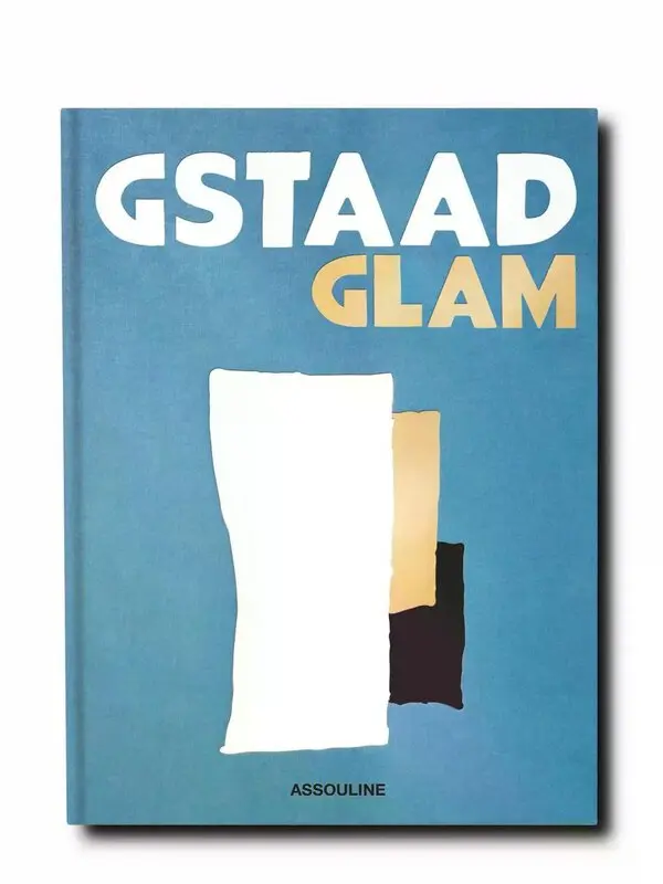 Assouline Gstaad Glam Geoffrey Moore Coffee Table Book - Blue