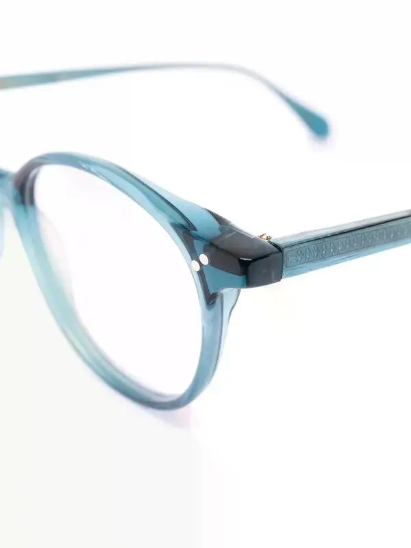 GIGI STUDIOS Round-frame Glasses With Protective Case