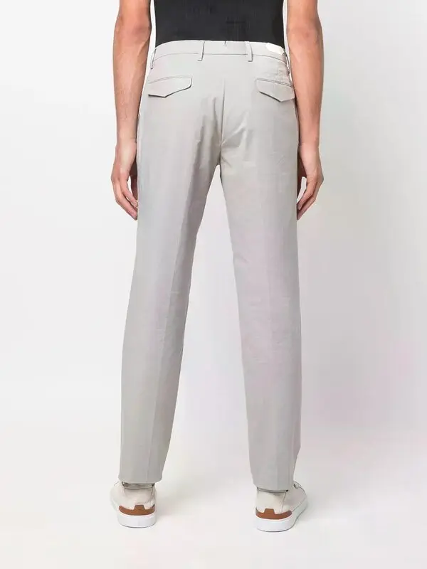 BRIGLIA 1949 Slim-fit Chino Trousers - Grey