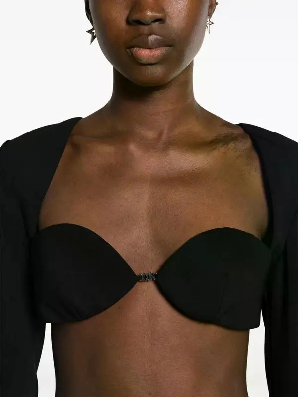 Dsquared2 Long-sleeved Cropped Top
