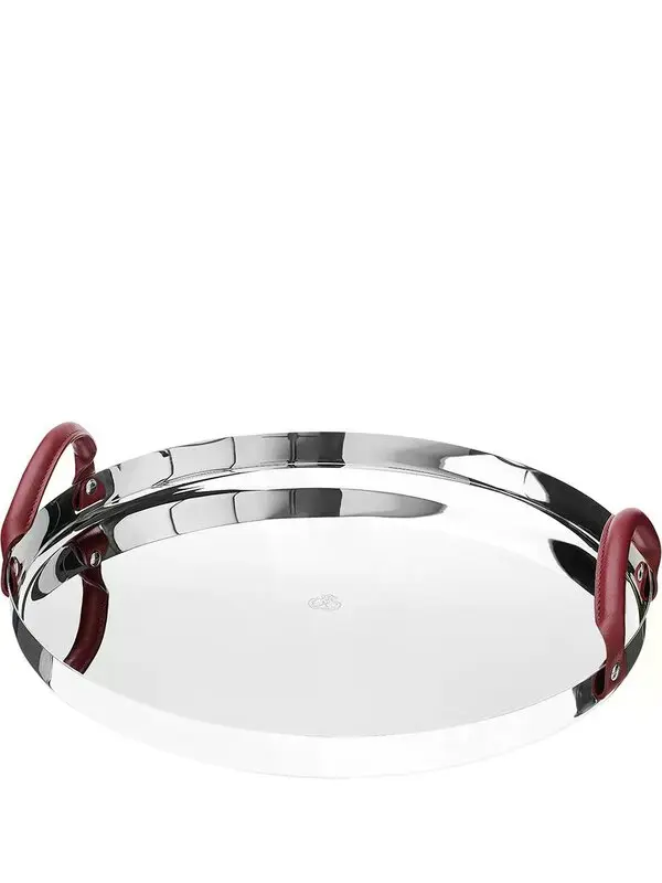 Christofle Mood Nomade Round Tray - Silver