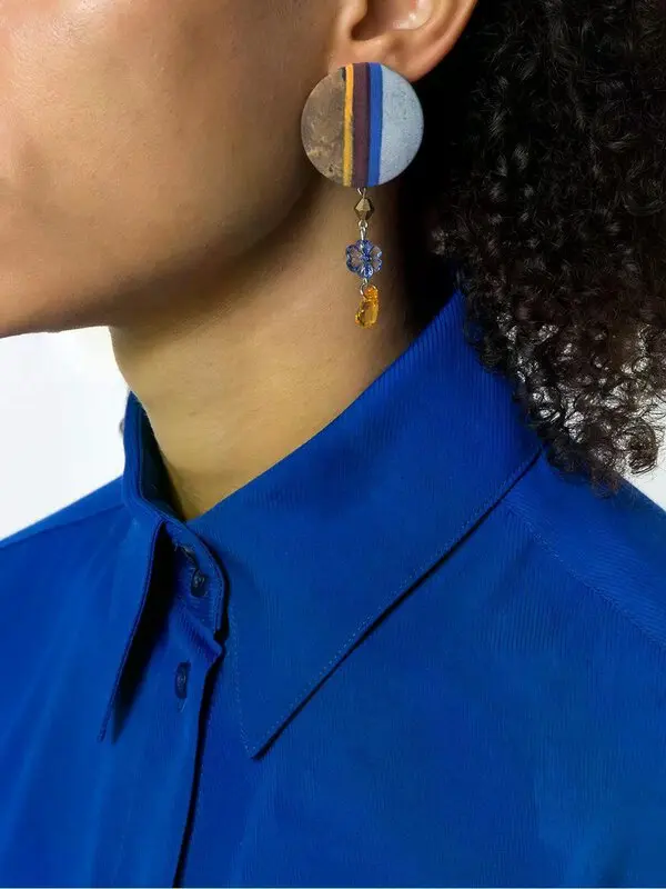 AMIR SLAMA Three-pair Earring Set