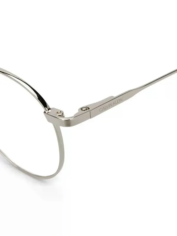 Calvin Klein Round-frame Metal Glasses
