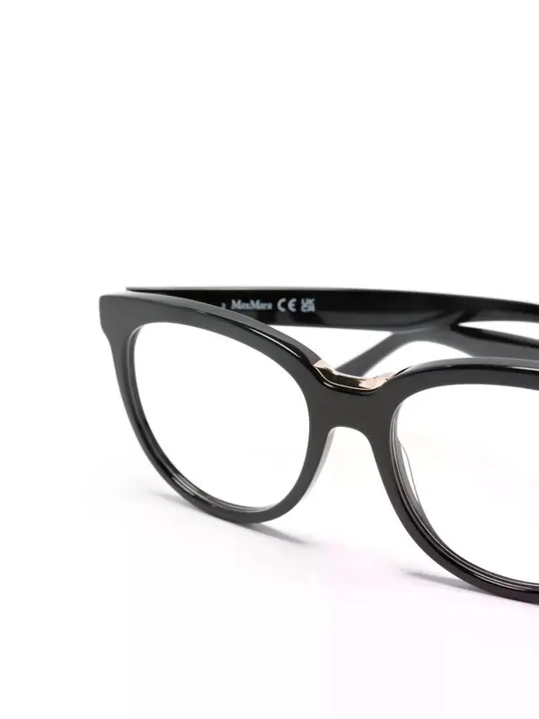 Max Mara Logo-print Cat-eye Frame Glasses