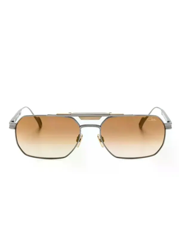 Cazal 7573 Pilot-frame Sunglasses - Grey