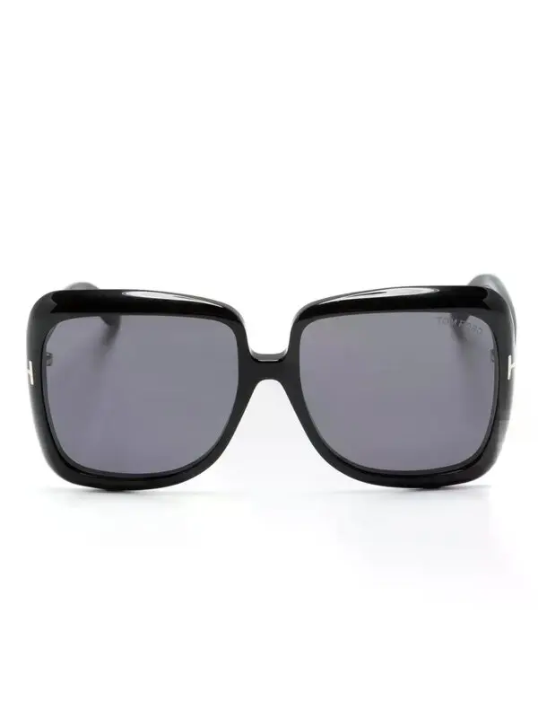 TOM FORD Lorelai Oversize-frame Sunglasses - Black