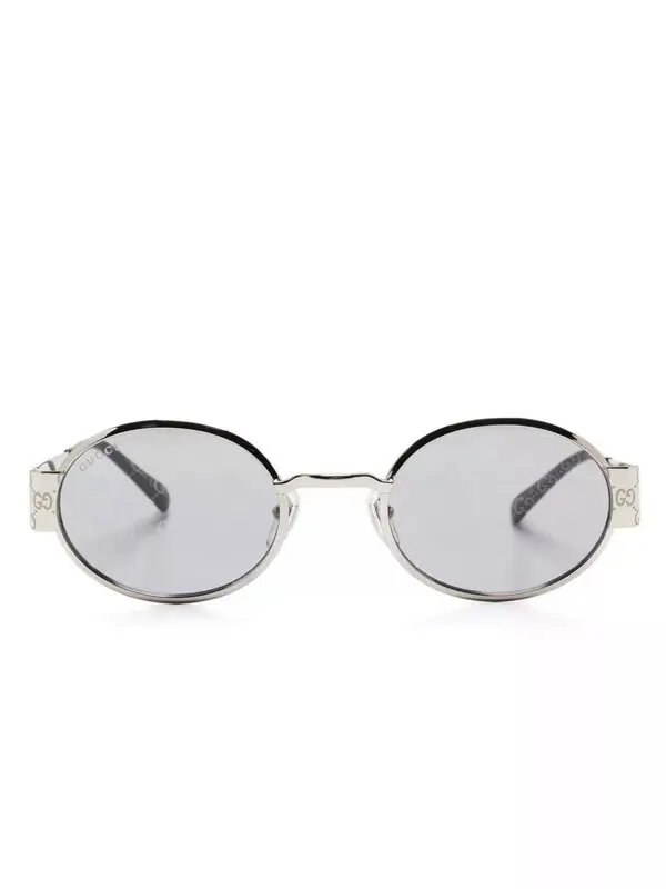 Gucci Round-frame Sunglasses - Silver