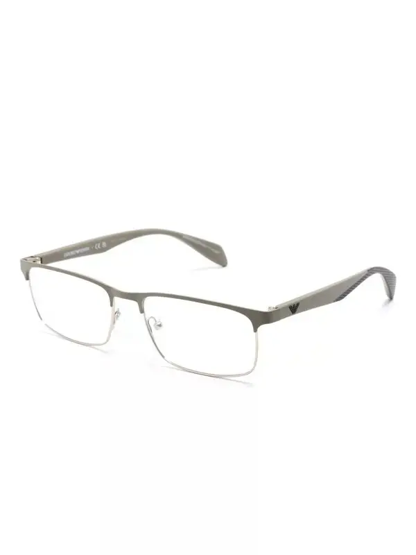 Emporio Armani Rectangle-frame Glasses