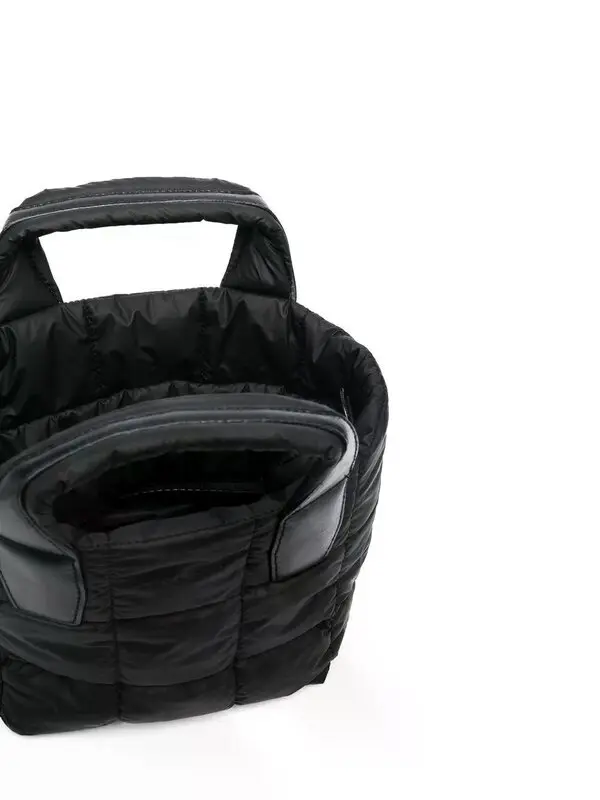 VEECOLLECTIVE Padded Mini Tote Bag - Black