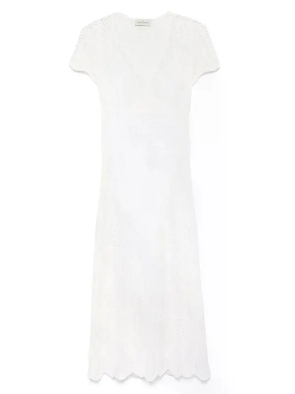 Bruno Manetti Knitted Midi Dress