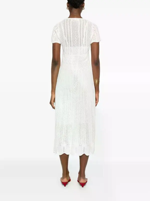 Bruno Manetti Knitted Midi Dress