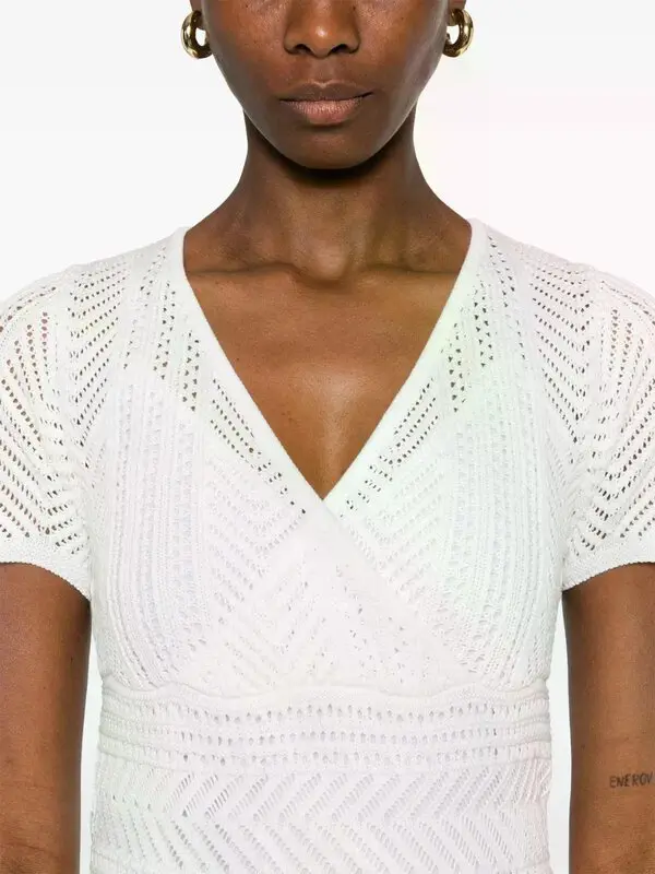 Bruno Manetti Knitted Midi Dress