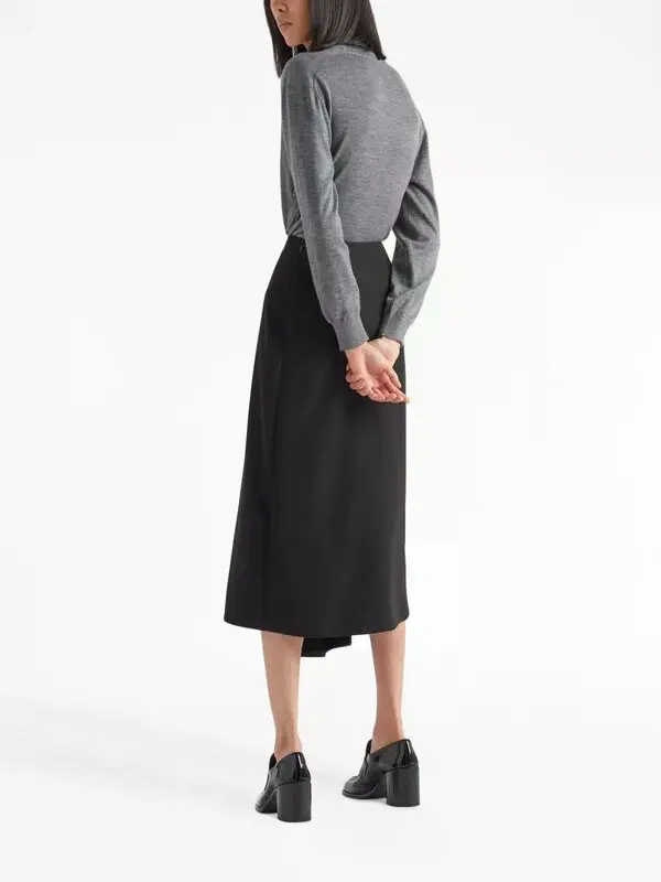 Prada V-neck Wool-cashmere Cardigan