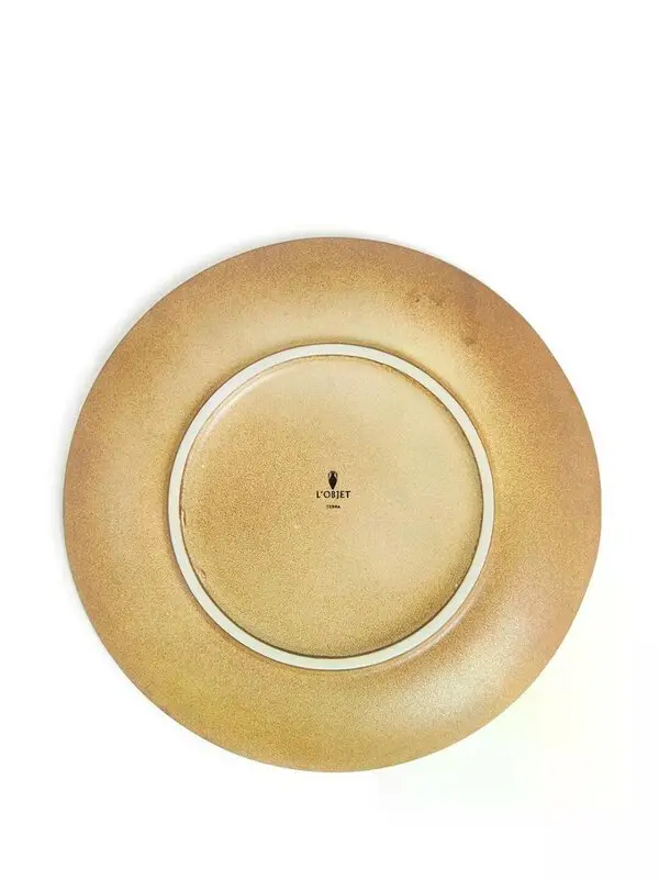 L'Objet Terra Charger Plate - Brown