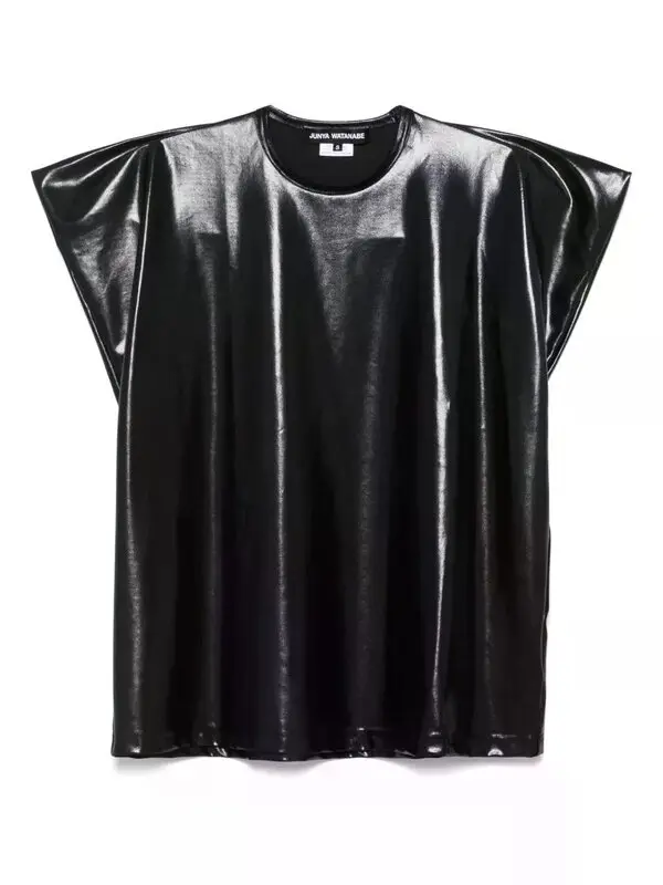 Junya Watanabe Foiled T-shirt - Black