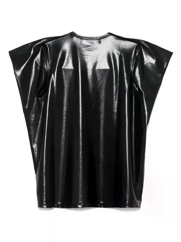 Junya Watanabe Foiled T-shirt - Black