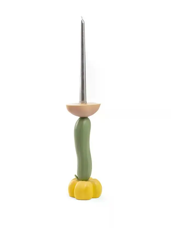 SELETTI Vitamin Cucumber Candle Holder