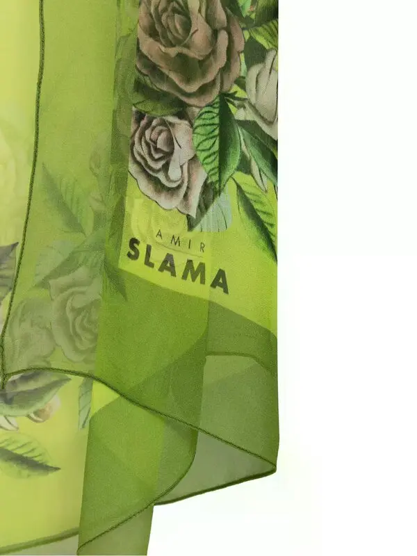 AMIR SLAMA Printed Beach Skirt