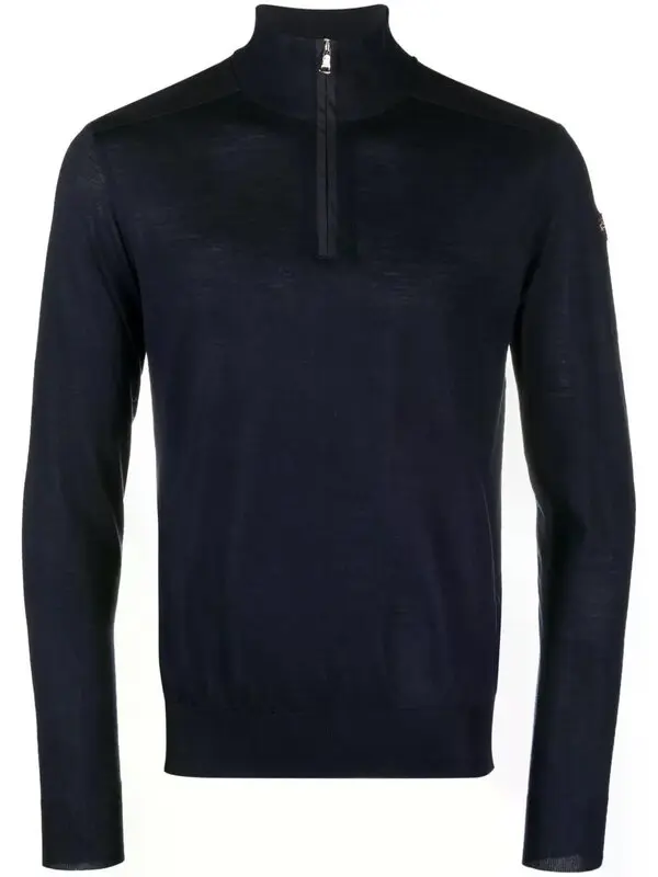 Paul & Shark Logo-patch Roll-neck Jumper