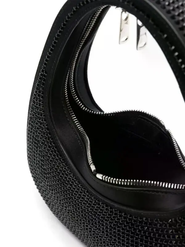 Coperni Crystal-embellished Swipe Bag
