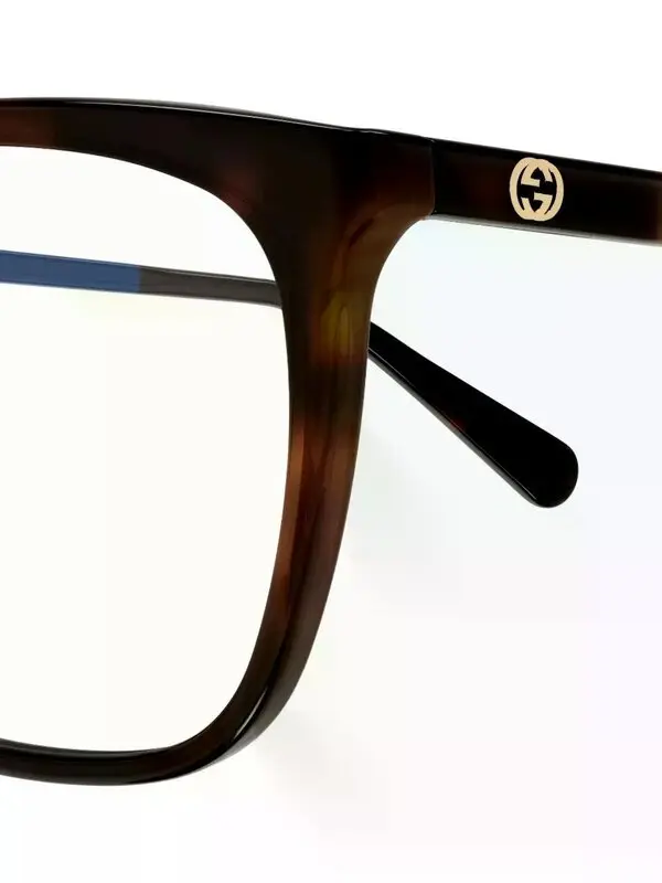 Gucci Rectangle-frame Glasses