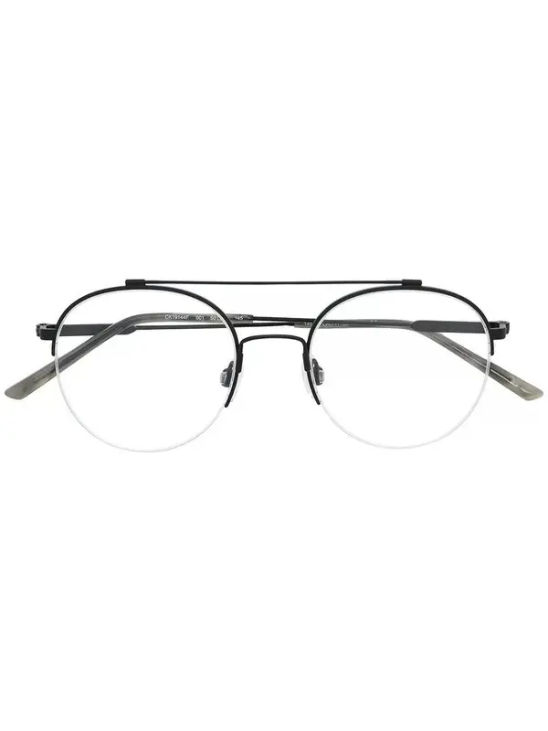 Calvin Klein Ck19144 Round-frame Glasses - Black