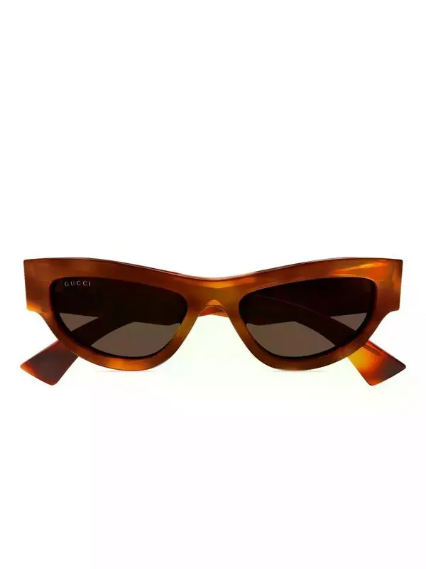 Gucci Cat-eye Sunglasses - Brown