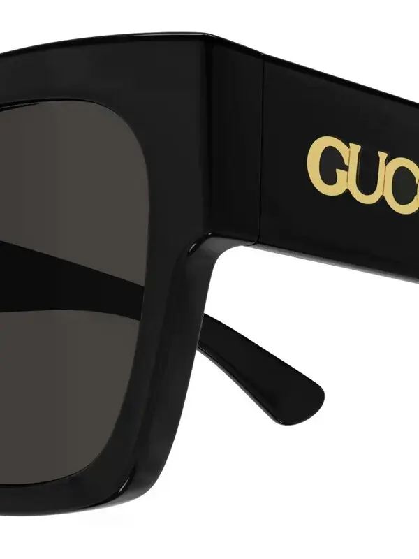 Gucci Square-frame Sunglasses - Black