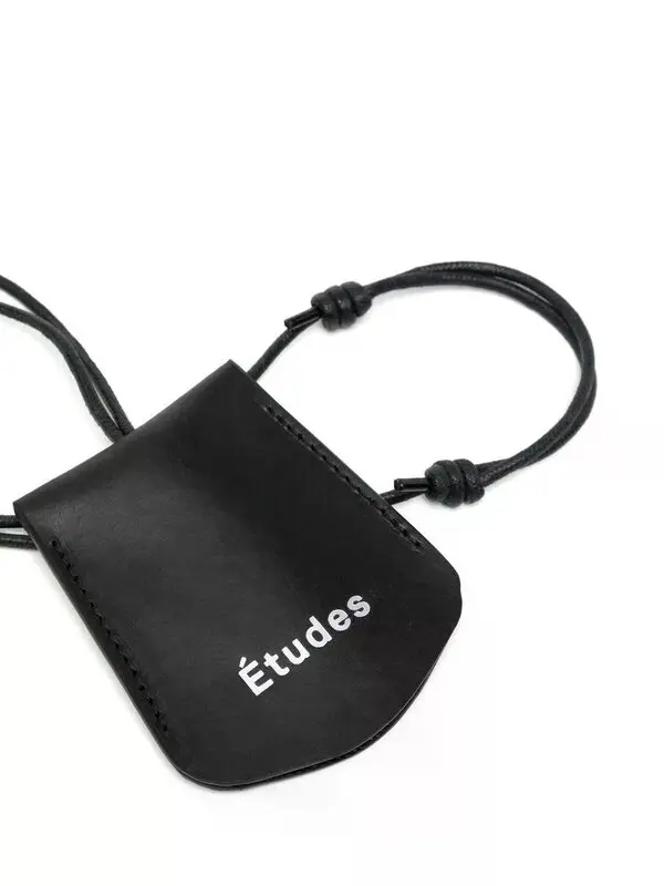 Études Studio Logo-print Leather Pouch