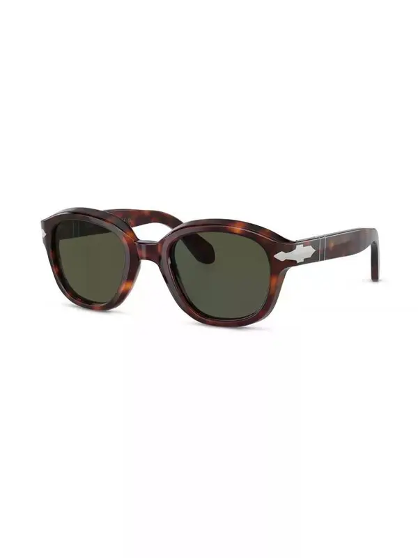 Persol Tortoiseshell-effect Pantos Frame Sunglasses