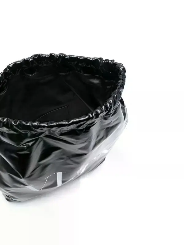 Valentino Garavani Vltn Patent Leather Backpack