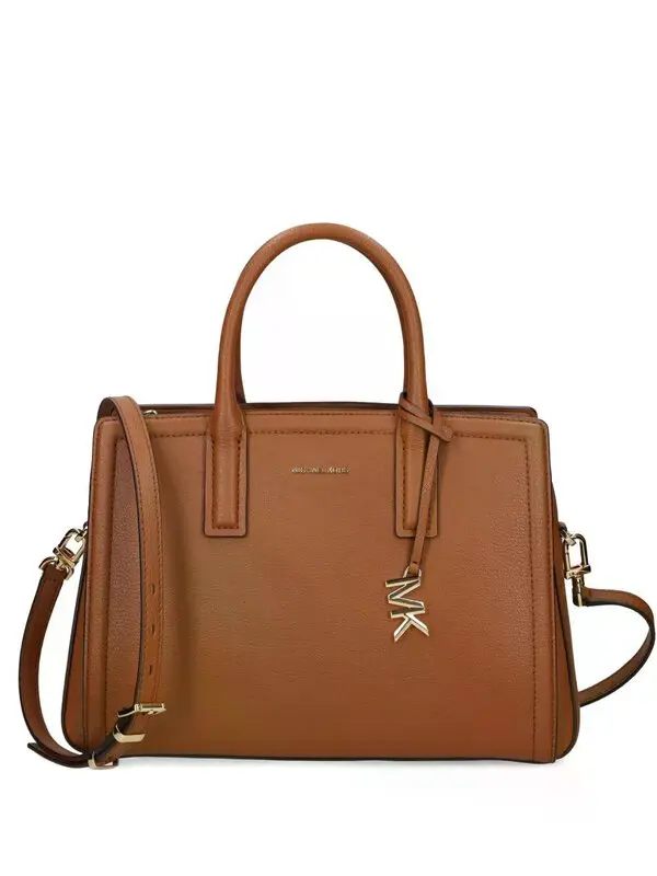 Michael Kors Leather Tote Bag - Brown