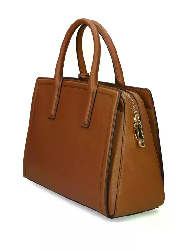 Michael Kors Leather Tote Bag - Brown