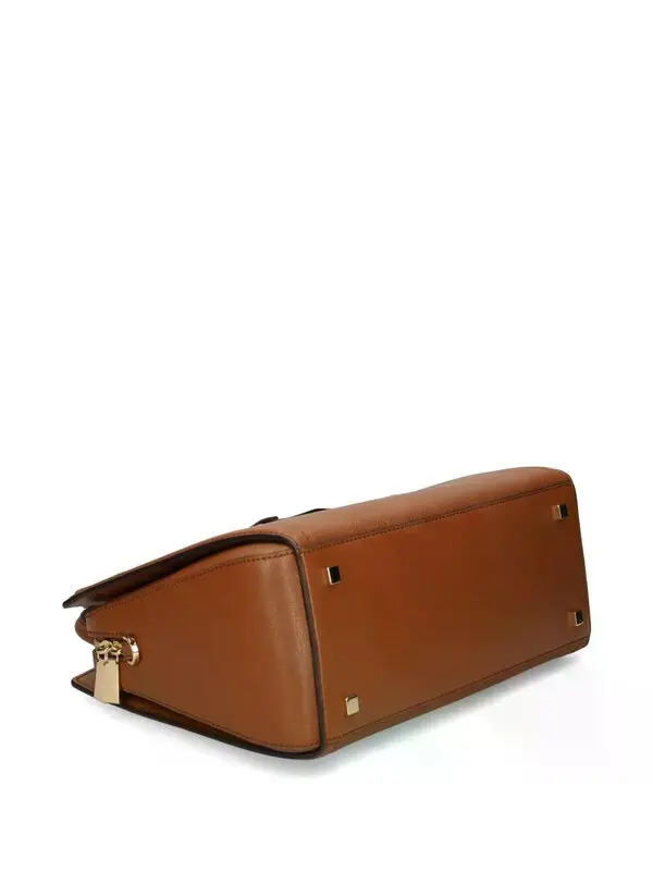 Michael Kors Leather Tote Bag - Brown