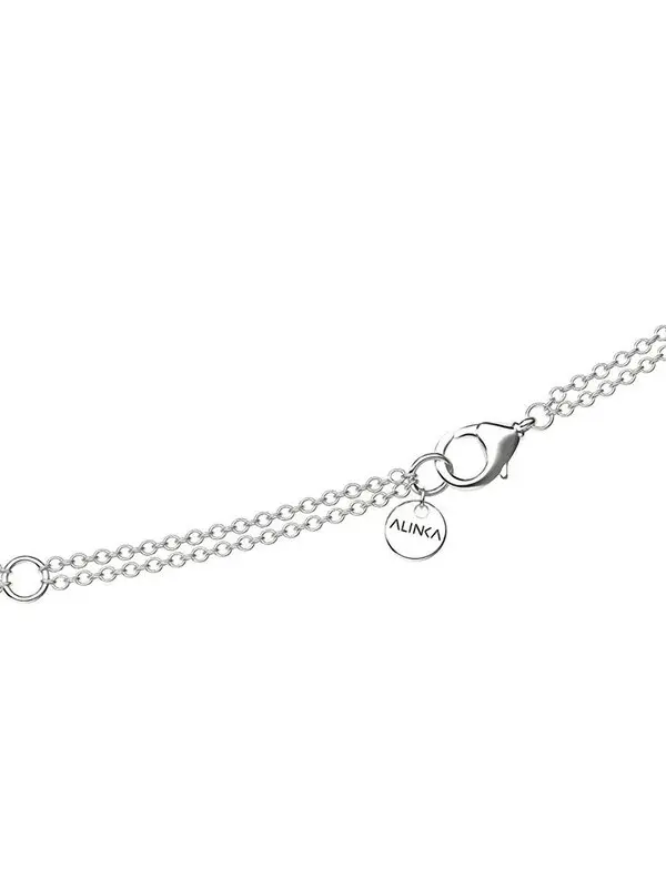 ALINKA 18kt White Gold Amalfi Diamond Necklace