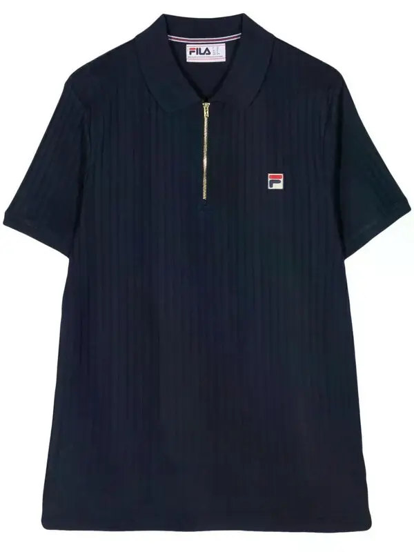 FILA Ribbed Cotton Polo Shirt