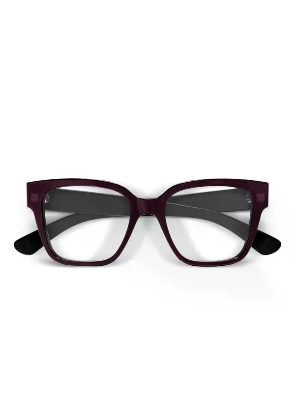 Gucci Square-frame Glasses - Red