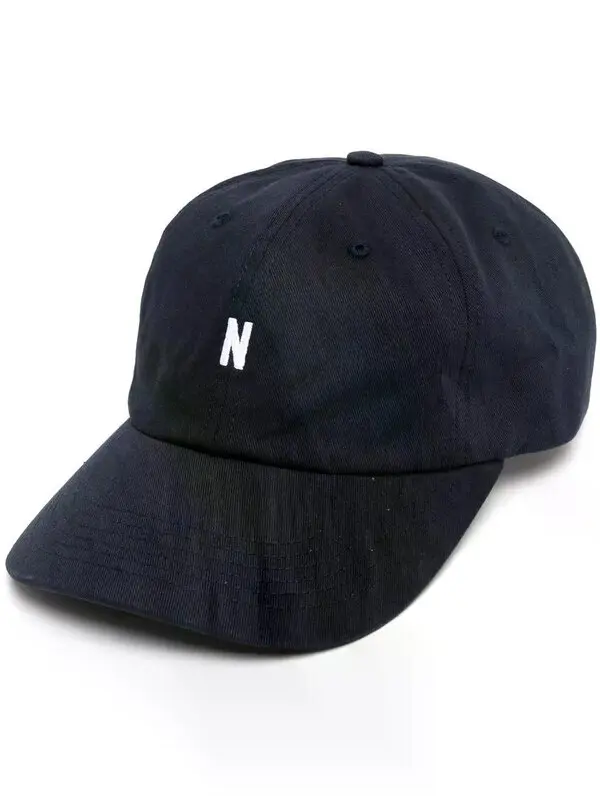 Norse Projects Logo-embroidered Baseball Cap - Blue
