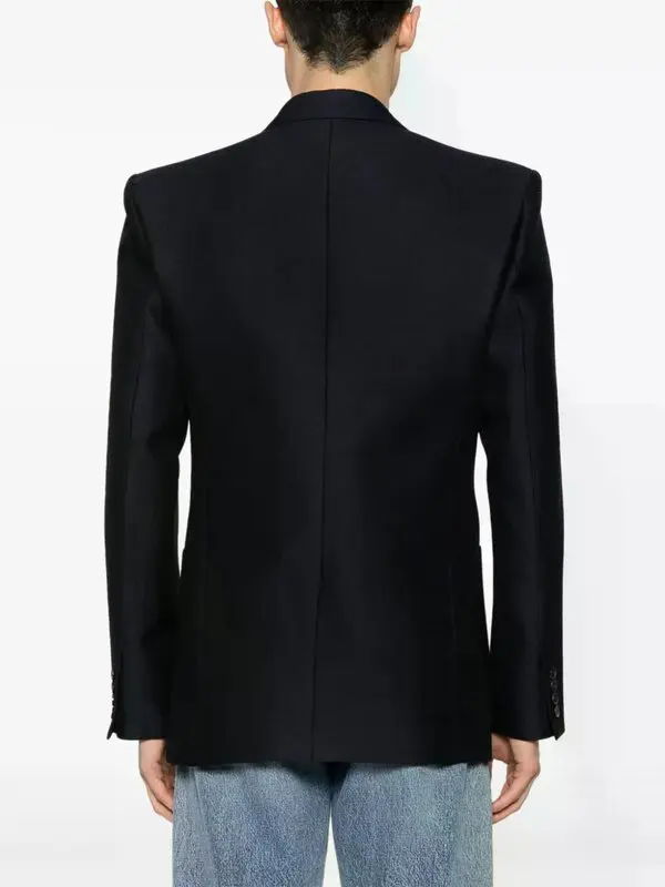 Valentino Garavani V-detail Single-breasted Blazer