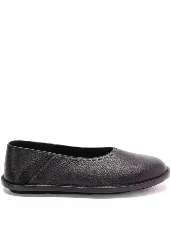 Fendi Leather Slippers