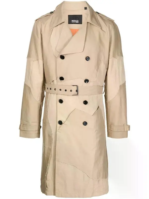 MOSTLY HEARD RARELY SEEN Two-tone Double-breasted Coat