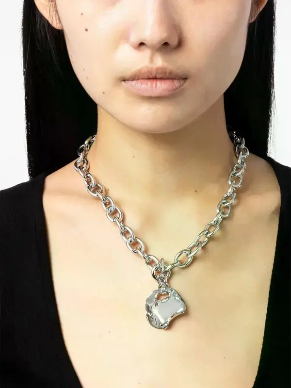 CAPSULE ELEVEN Desert Melted Coin Necklace