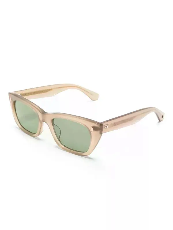 Garrett Leight Geometric Sunglasses