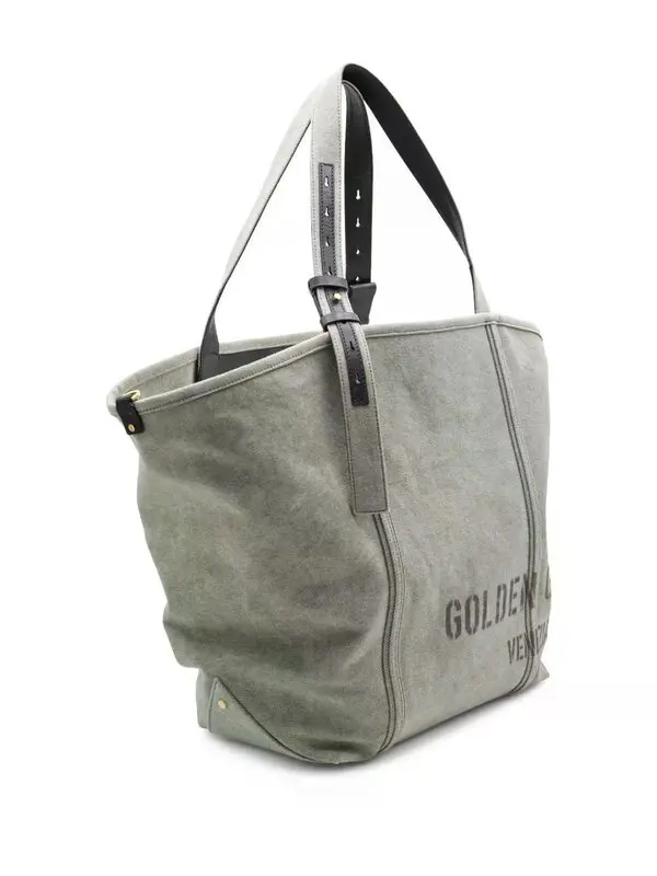 GOLDEN GOOSE Suede Tote Bag - Grey