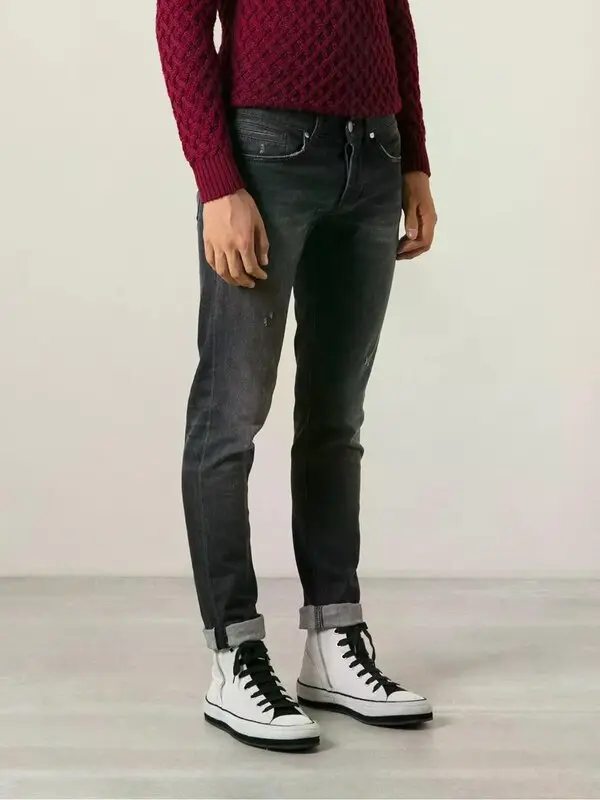 DONDUP Low-rise Skinny Jeans - Grey
