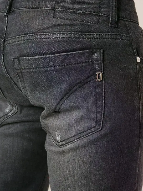 DONDUP Low-rise Skinny Jeans - Grey