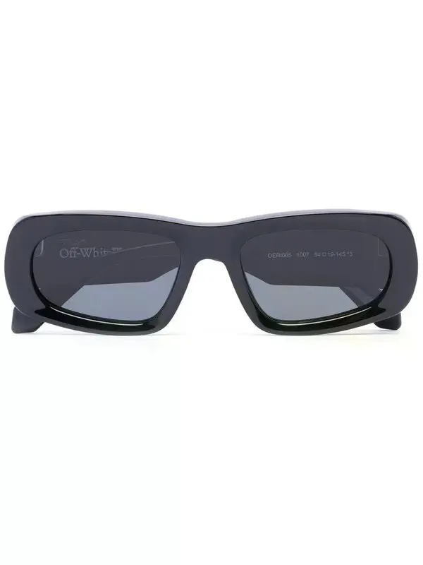 Off-White Austin Logo-print Sunglasses - Black